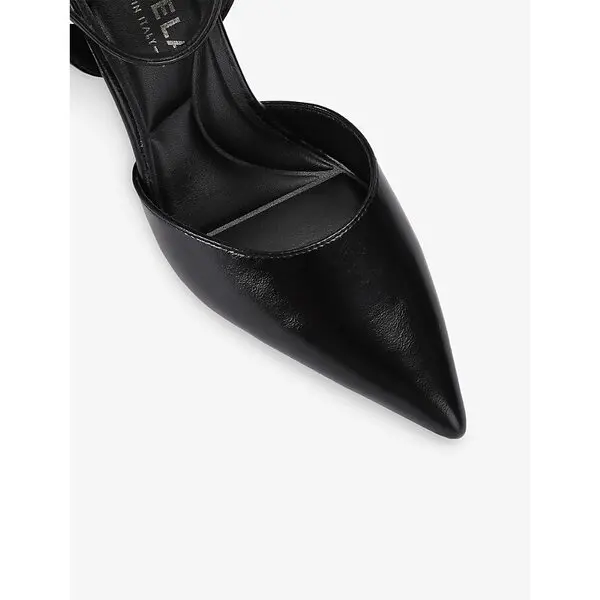 Carvela Leoni Leather Sling-back Courts