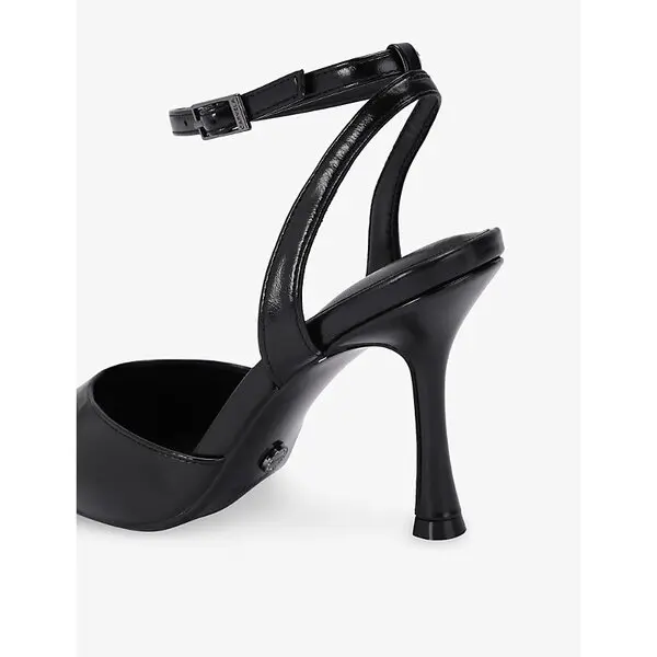 Carvela Leoni Leather Sling-back Courts