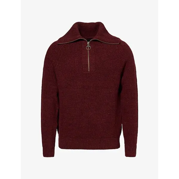 Barbour Riggbay Half-zip Wool Jumper