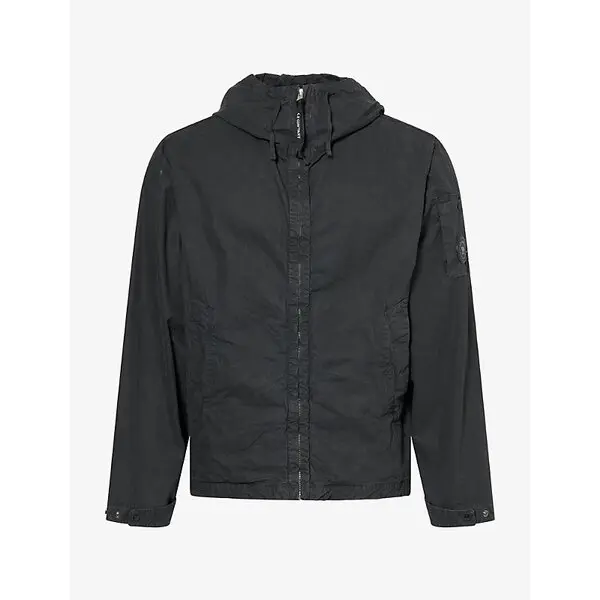 C.P. COMPANY Microreps Zip-up Cotton Jacket