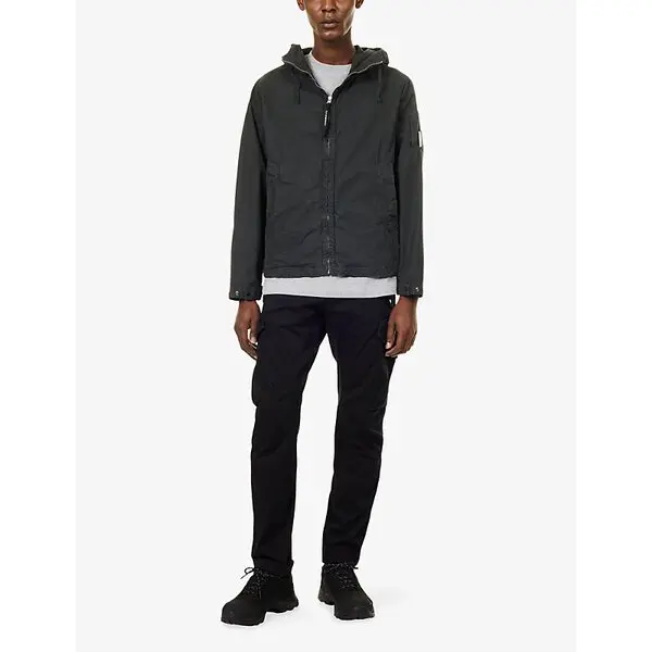 C.P. COMPANY Microreps Zip-up Cotton Jacket