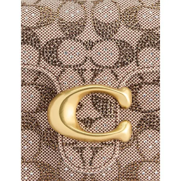 COACH Tabby Jacquard Shoulder Bag