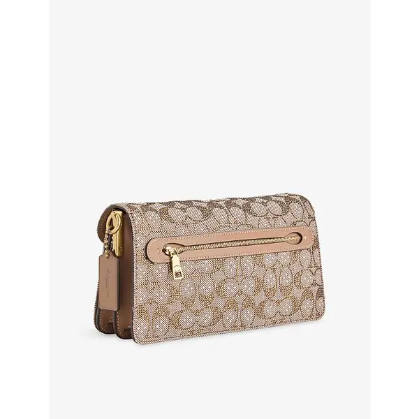 COACH Tabby Jacquard Shoulder Bag