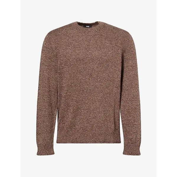 Paige Cortazo Crew-neck Cotton-knit Jumper - Twisted Pinecone
