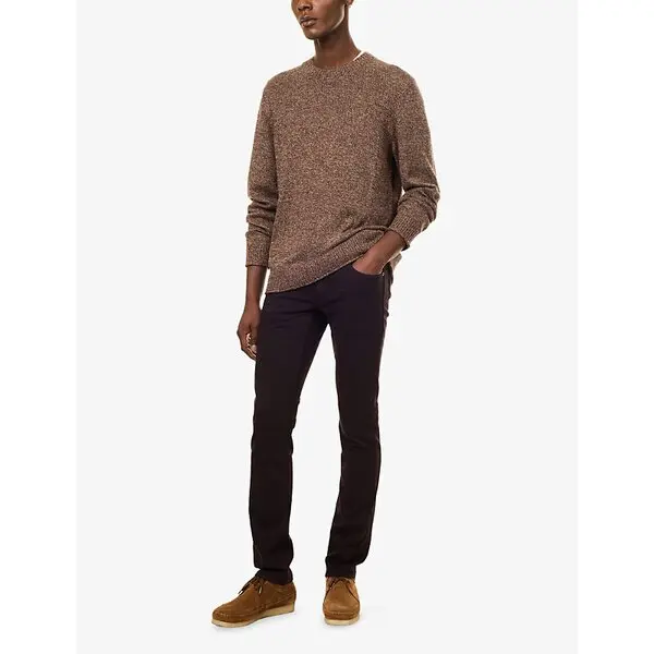 Paige Cortazo Crew-neck Cotton-knit Jumper - Twisted Pinecone