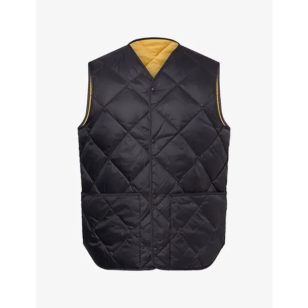 Barbour Reversible Lightweight Quilted-down Gilet - Black
