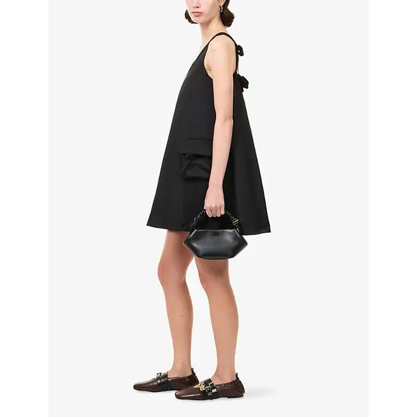 DAMSON MADDER Cairo Swing Cotton-blend Mini Dress