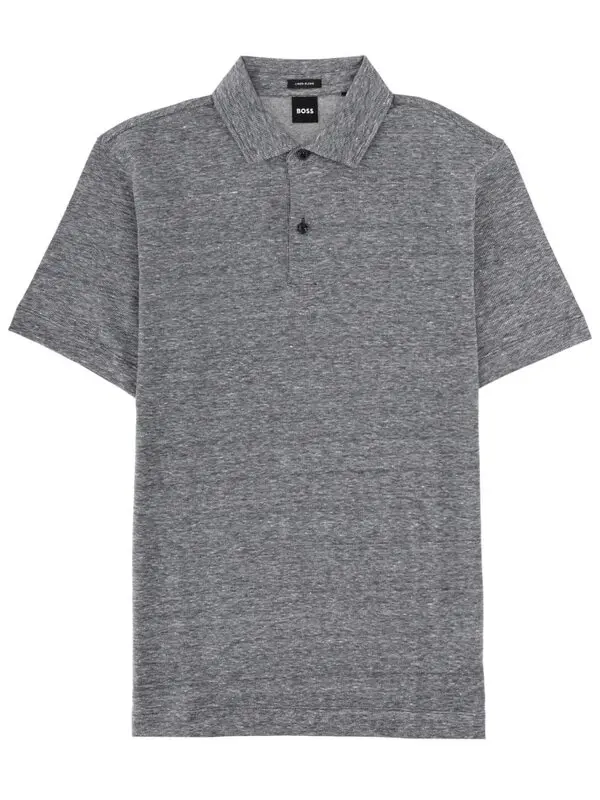 BOSS Polo H-press - Gray