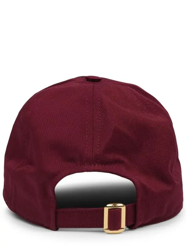 Celine Cappello Da Baseball Con Logo - Red