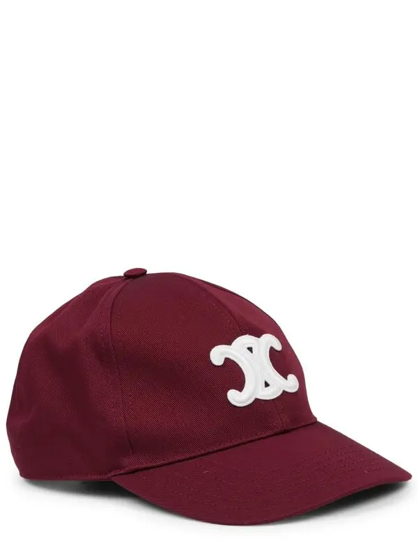 Celine Cappello Da Baseball Con Logo - Red