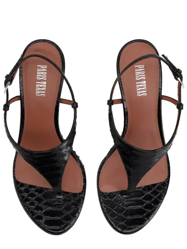 Paris Texas Sandalo Nina Con Tacco - Black