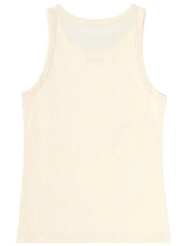 Marni Tank Top With Logo - Cream