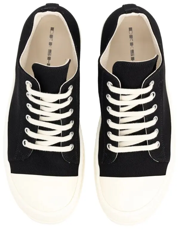 Rick Owens Sneaker Low - Black