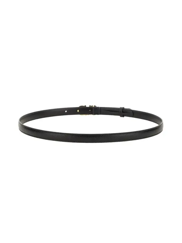 FERRAGAMO Gancini Belt - Black