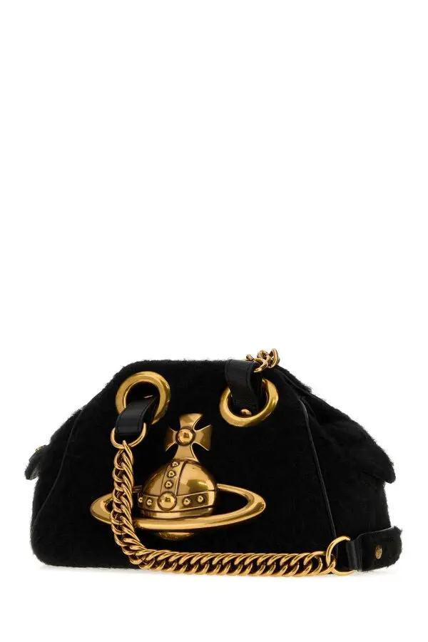 VIVIENNE WESTWOOD Fabric Archive Orb Chain Shoulder Bag