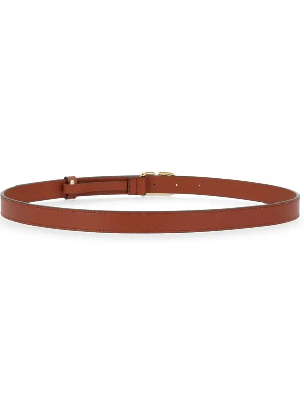 Valentino Garavani V-logo Signature Belt - Brown