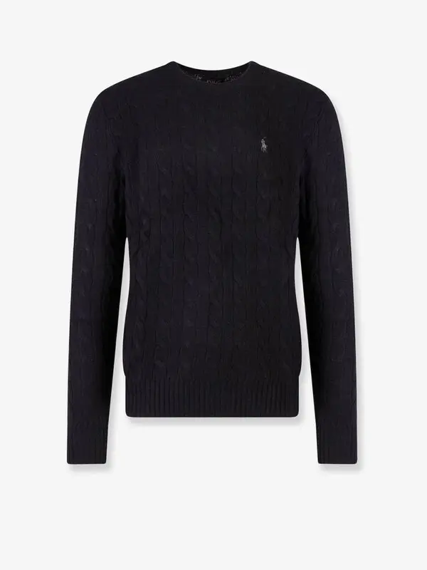 Polo Ralph Lauren Wool And Cashmere Sweater - Black