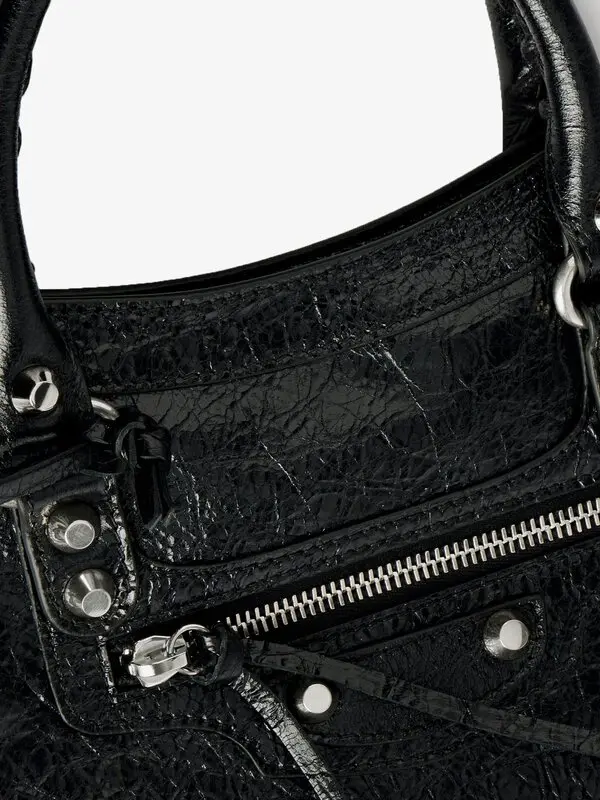 Balenciaga Le City Bag S Leather Shoulder Bag