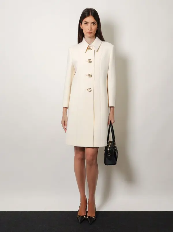 Gucci Wool Crêpe Coat