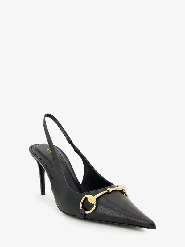 Gucci Leather Pumps - Black