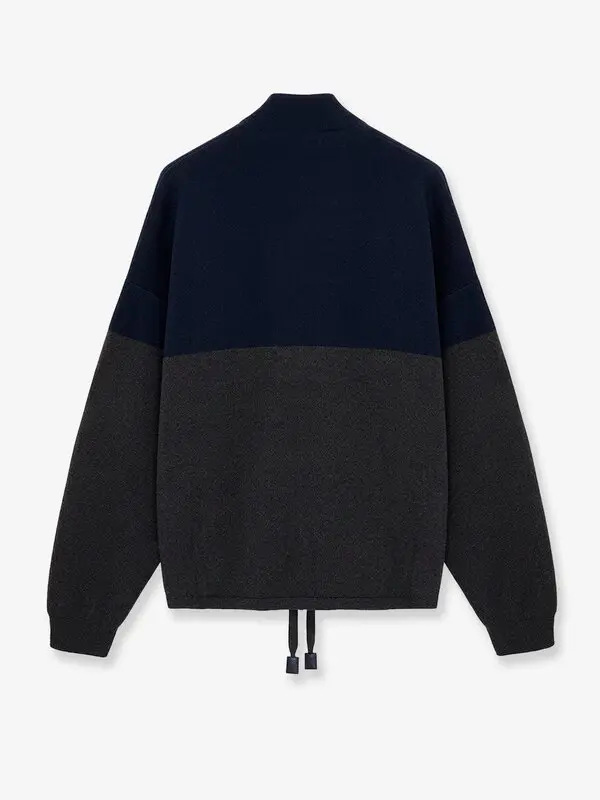 Loewe Cotton Blend Zipup Cardigan