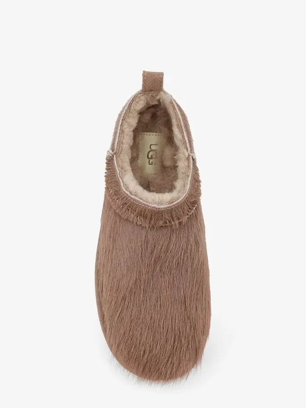 UGG Classic Micro Calf Hair Loafers In Pony Skin