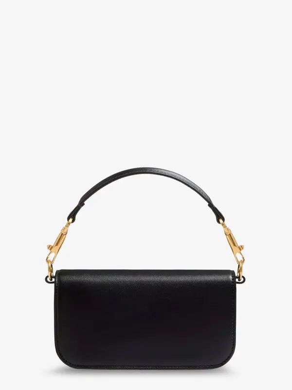 Valentino Garavani Locò Leather Shoulder Bag