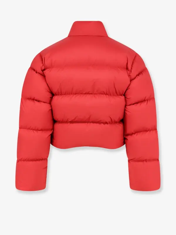 Gucci Crop Fit Down Jacket With Iconic Crest