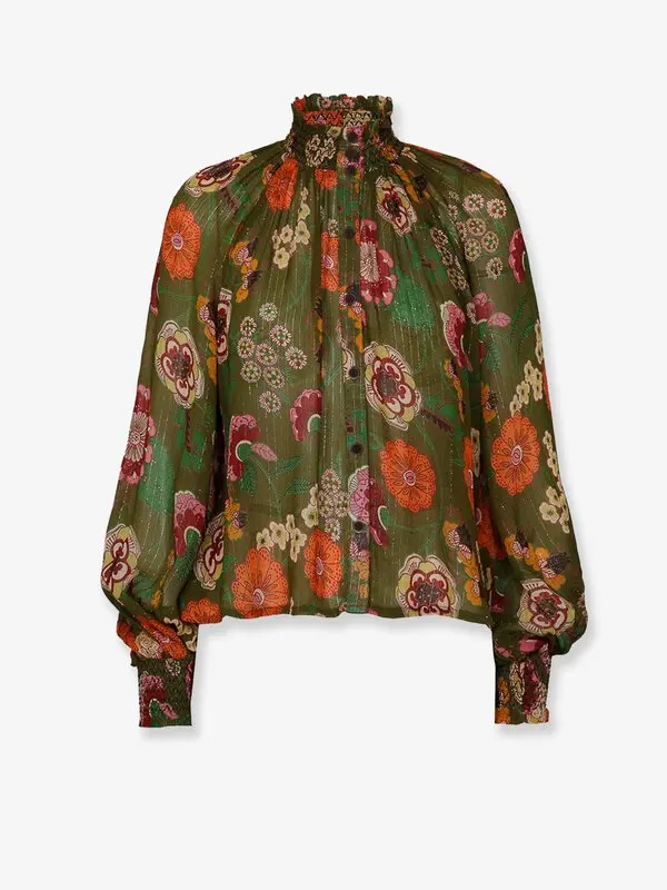PHILIPPA 1970 Ivonne Viscose Shirt With Lurex Details