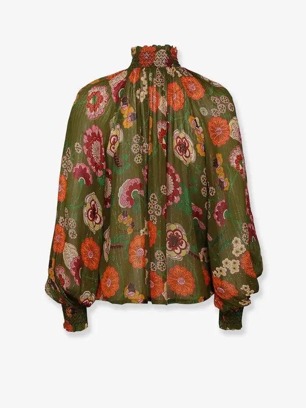 PHILIPPA 1970 Ivonne Viscose Shirt With Lurex Details
