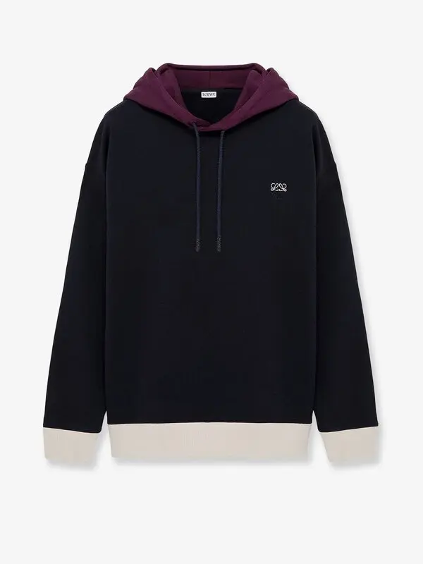 Loewe Cotton Hoodie - Blue