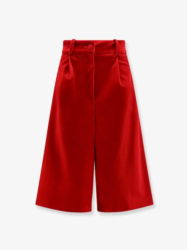 ACTUALEE Velvet Bermuda Shorts