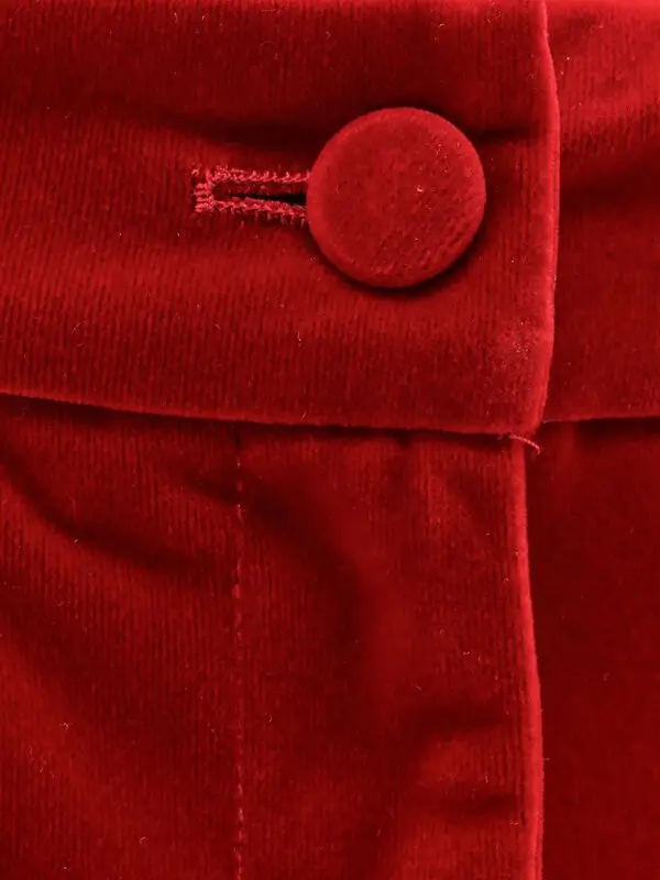 ACTUALEE Velvet Bermuda Shorts