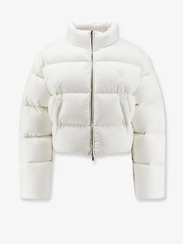 Gucci Crop Fit Down Jacket With Crest