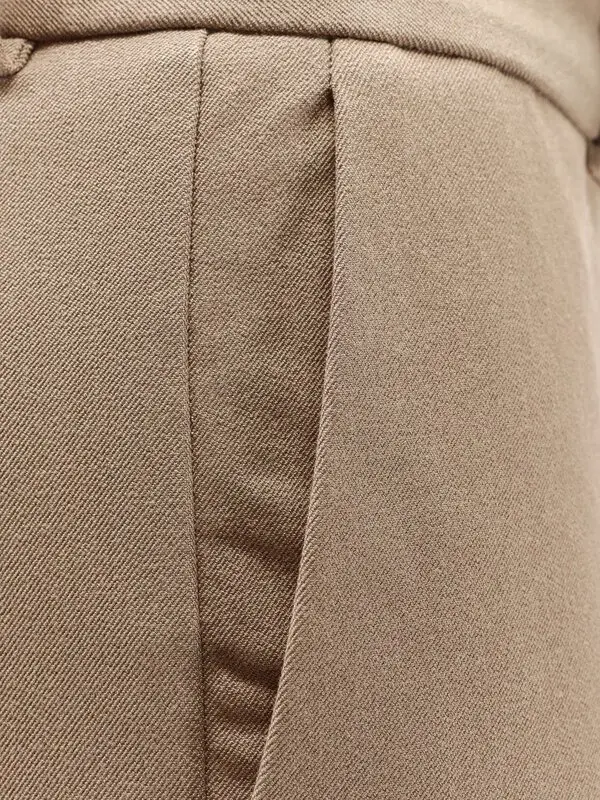 JOSEPH Viscose And Stretch Cotton Trousers