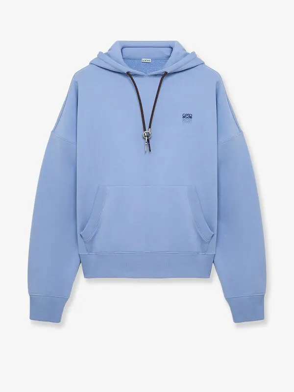 Loewe Cotton Hoodie - Blue