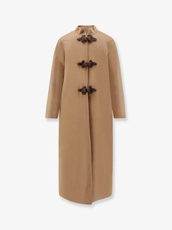PHILIPPA 1970 Harriet Wool Coat With Frogs