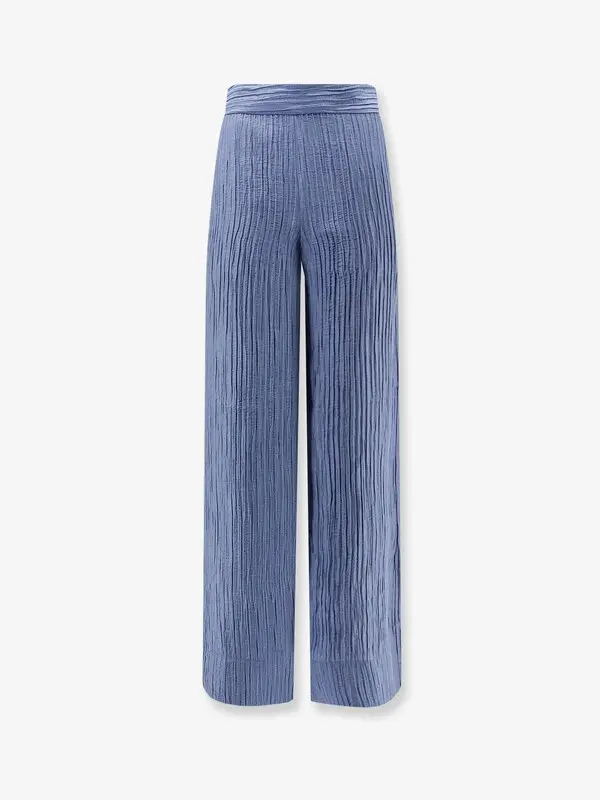 JOSEPH Selene Fluid Crinkle Trousers In A Tencel Blend
