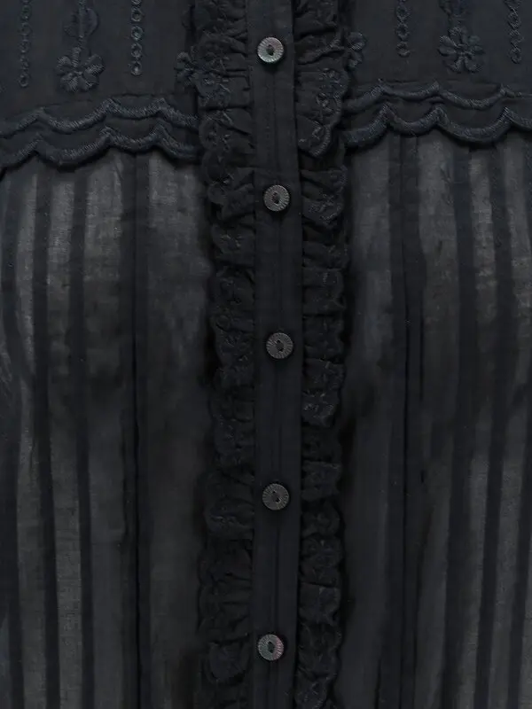 MARANT ETOILE Lonie Cotton Chemisier Dress