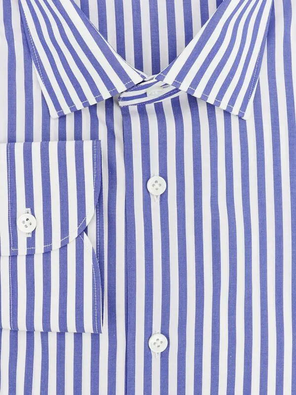 NUGNES 1920 Striped Cotton Shirt