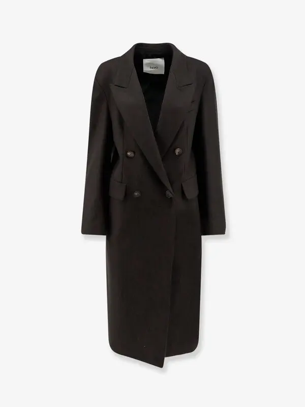 HEVO Martina Franca Wool Blend Coat