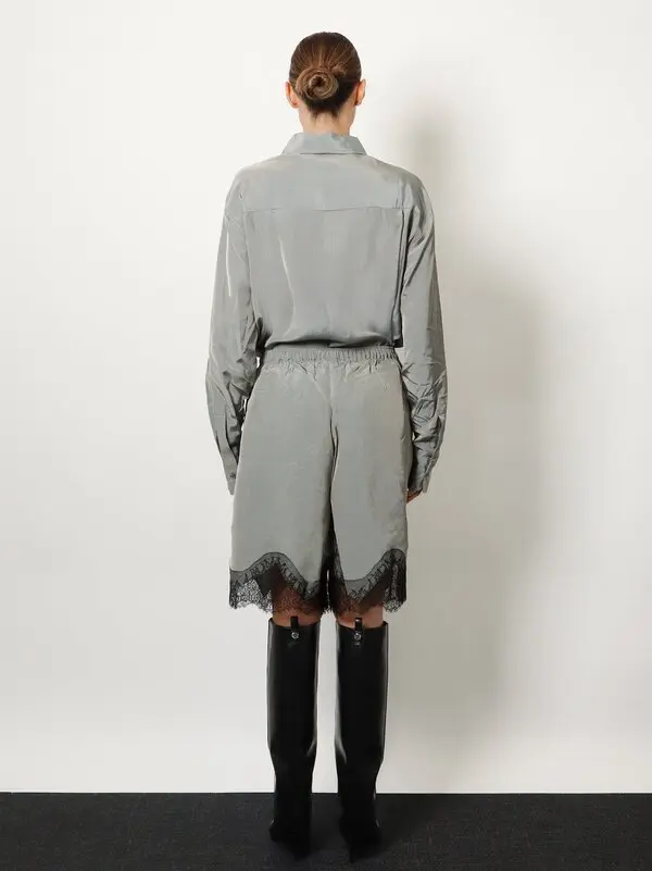 THE FRANKIE SHOP Baxter Viscose Bermuda Shorts
