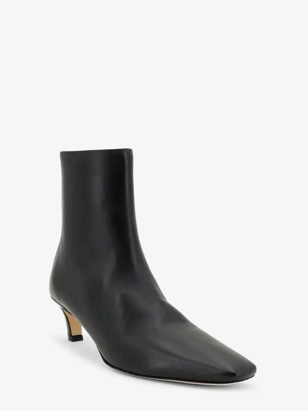 TOTEME Leather Boots - Black