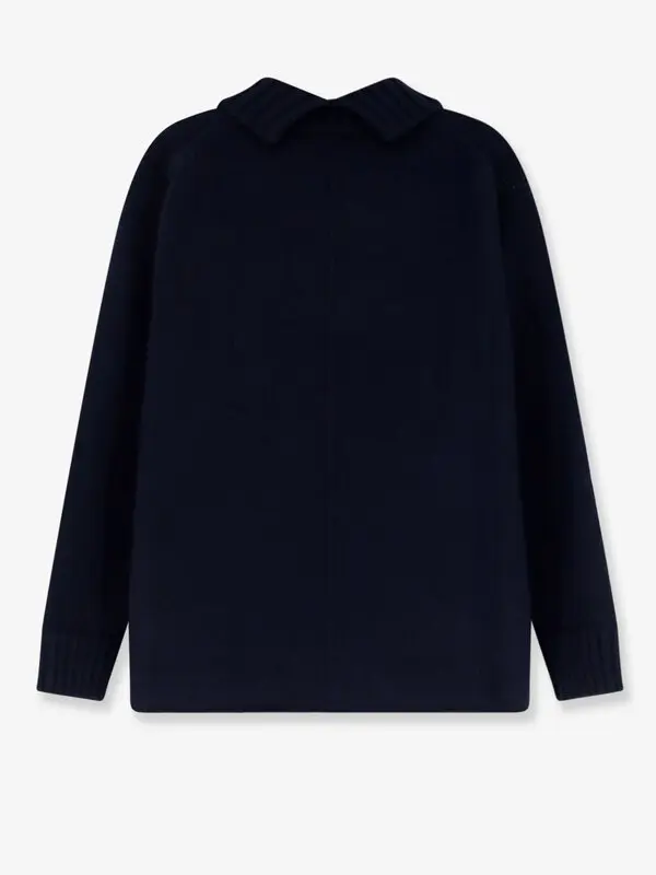 Bottega Veneta Wool And Cashmere Blend Turtleneck - Blue