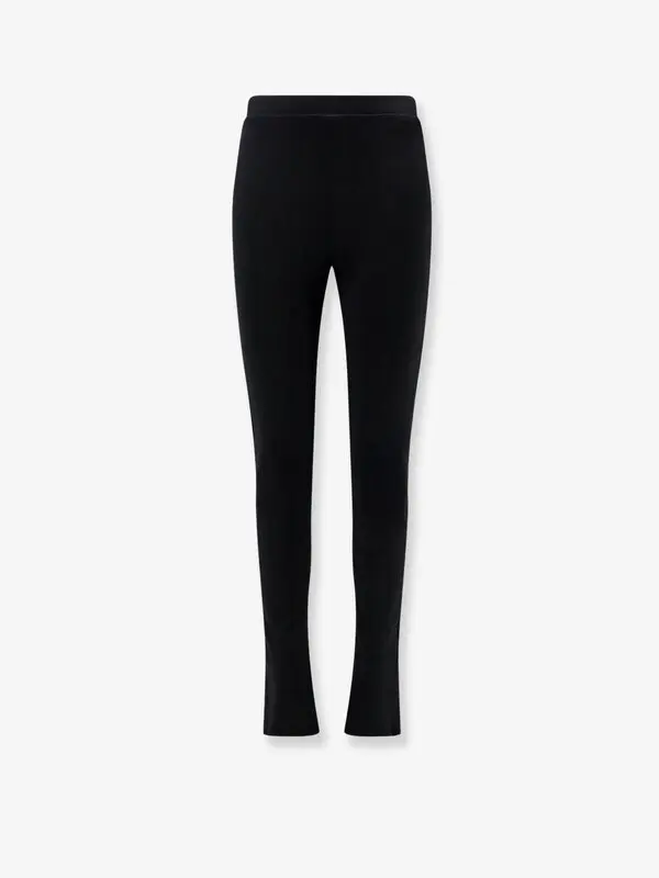 TOTEME Viscose Blend Zip Leggins