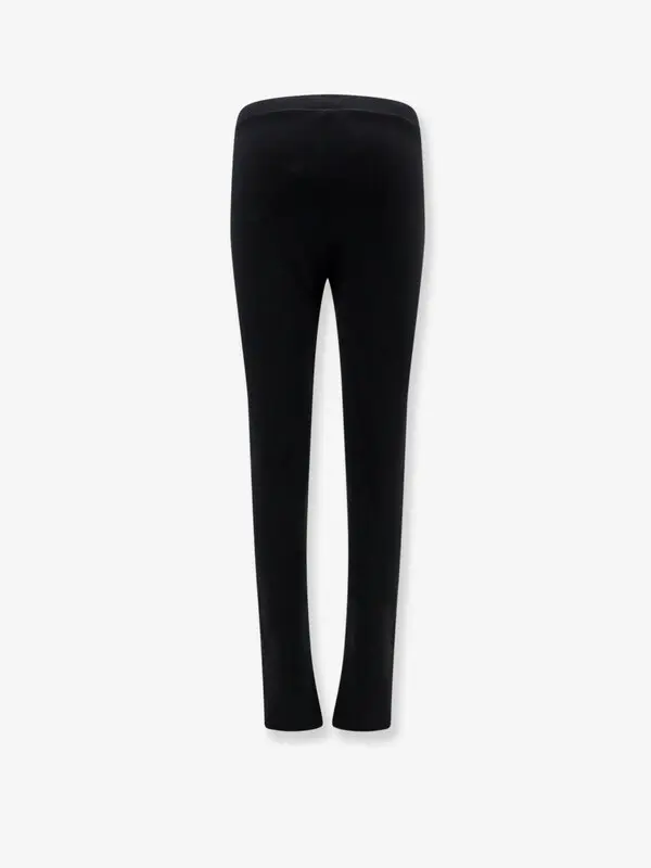 TOTEME Viscose Blend Zip Leggins