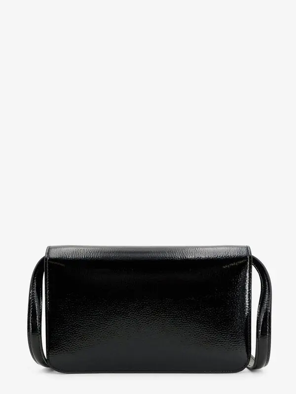 TOTEME Patent Tlock Crossbody Bag
