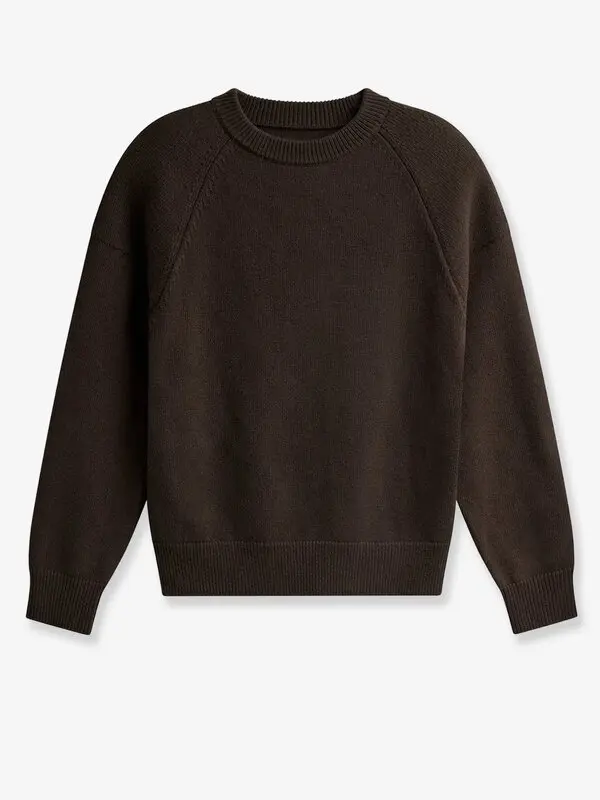 THE FRANKIE SHOP Lina Wool Blend Sweater - Brown