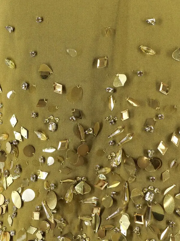 Retrofete Mini Dress With Sequins And Rhinestones