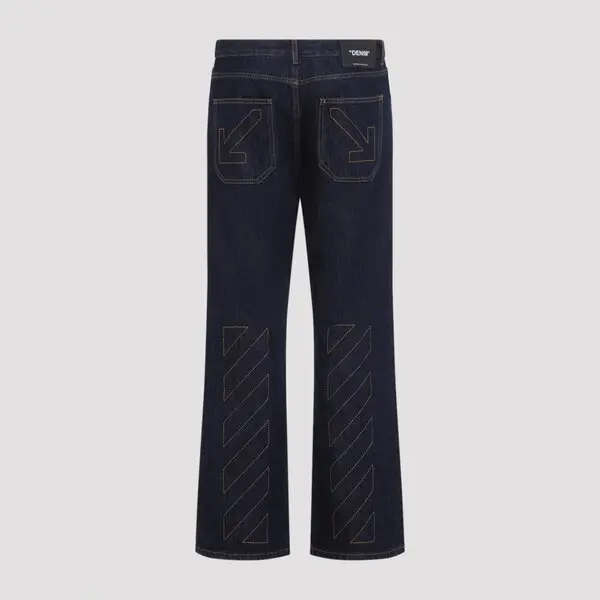 Off-White Half Arrow Slim Relax Jeans